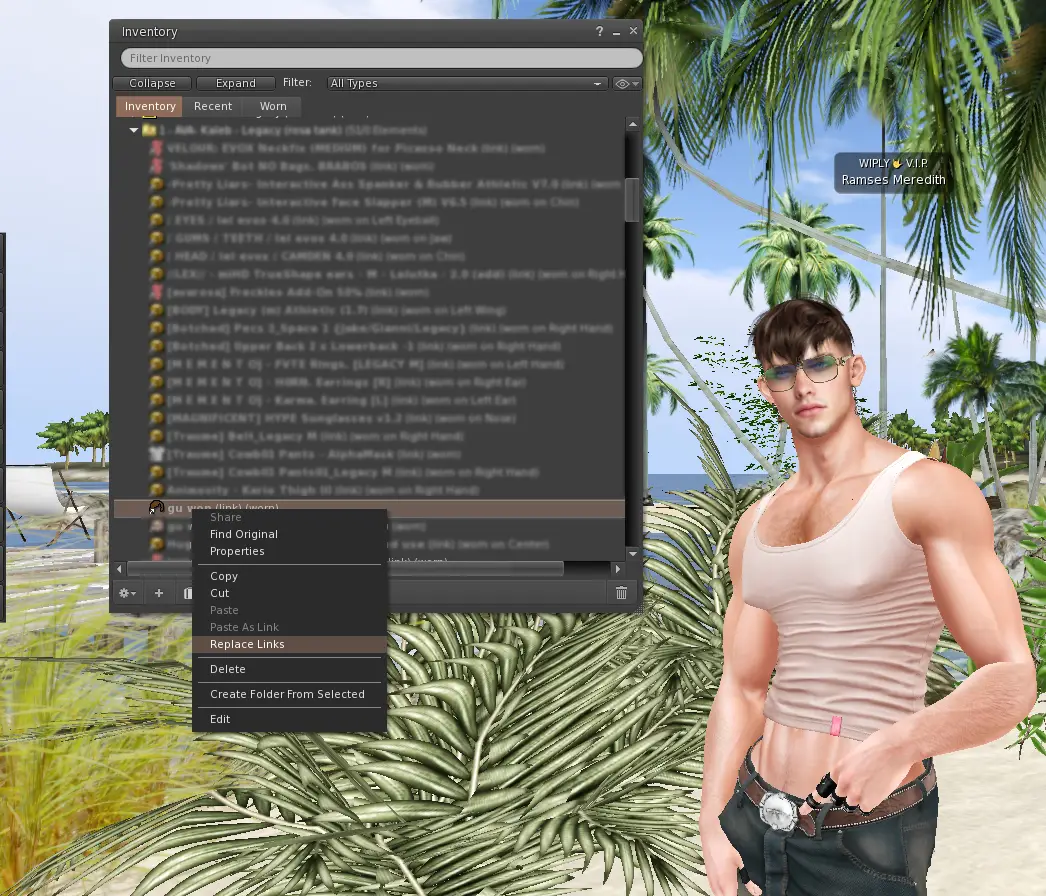 Streamline Your Second Life Inventory: Mastering “Replace Links” in Firestorm - Wiply Support